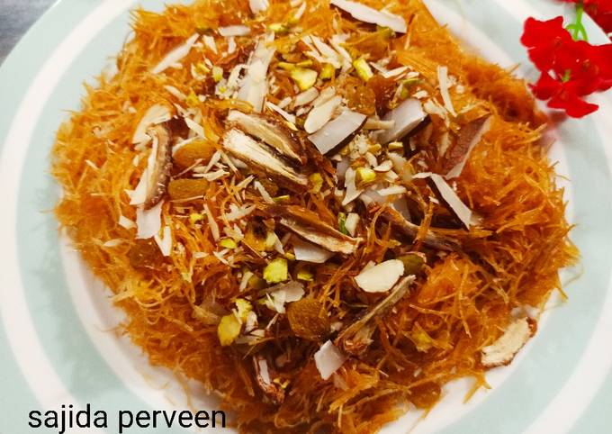 Sawaiyan (vermicelli) Recipe by Sajida Perveen 786 - Cookpad