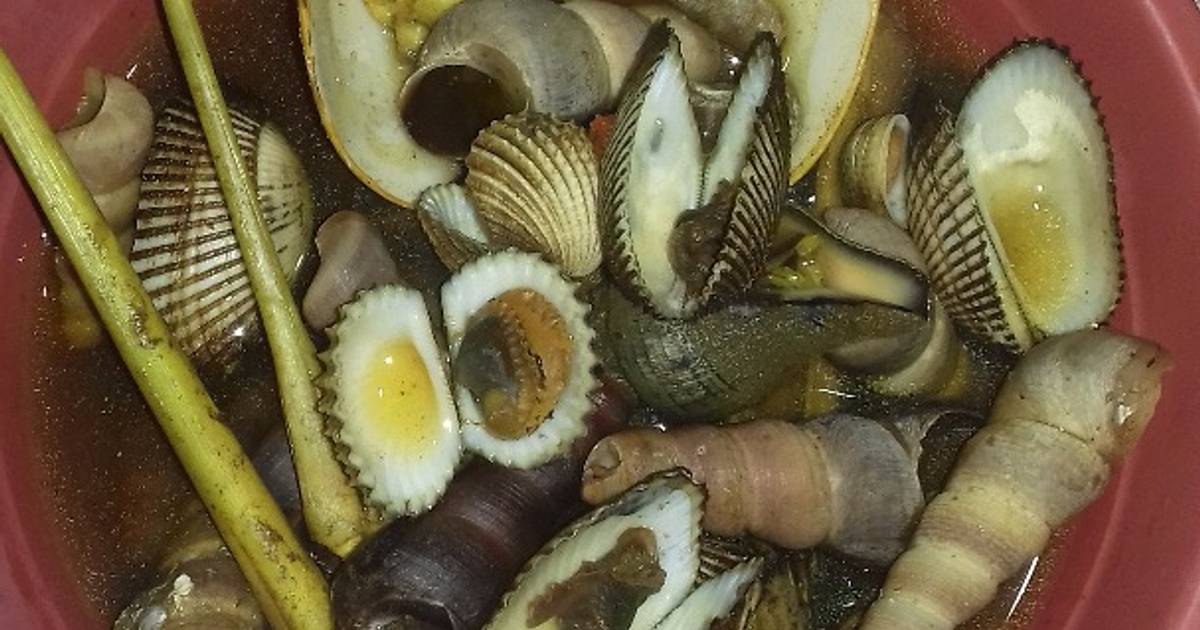 Resep Sop KuningTengkuyung Kerang Laut oleh Yeyet Listiani - Cookpad