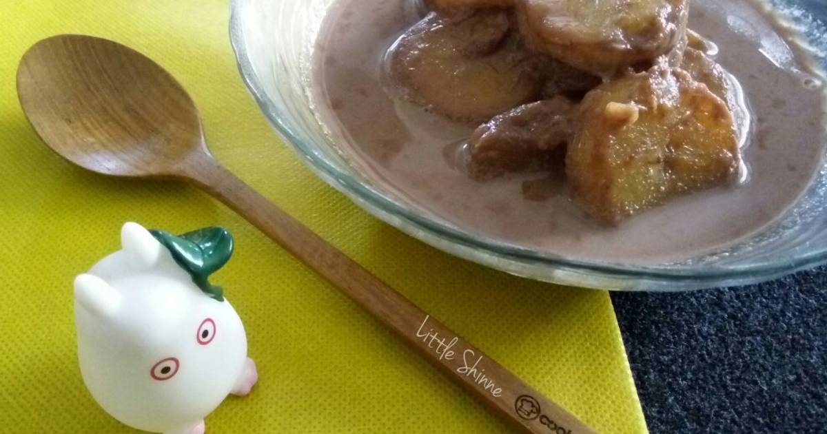 Resep Pisang Susu Cokelat oleh Little Shinne - Cookpad