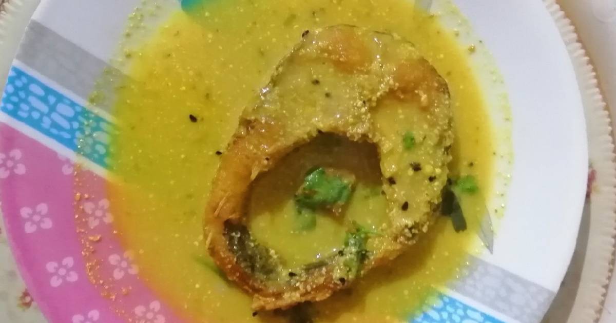 Sorse posto ruhi fish Recipe by Shampa Dey Nandy - Cookpad