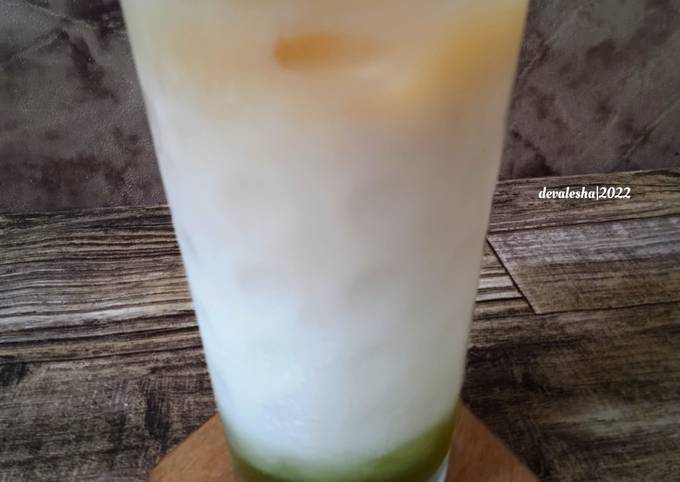 Resep Pandan Milk Tea oleh Devalesha Kitchen - Cookpad