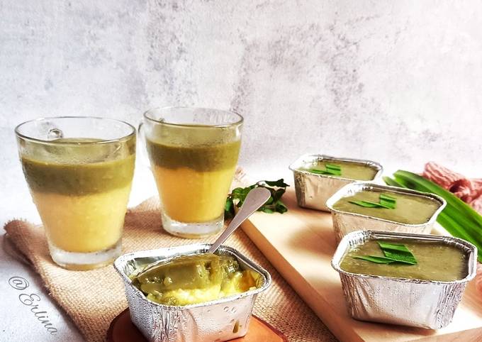 Resep Kue Pelita Jagung Saus Matcha (Vegan) oleh Erlina - Cookpad