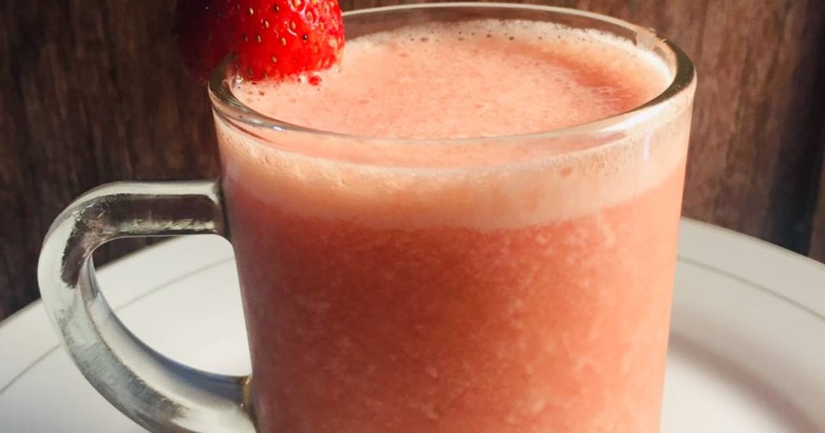 21 resep jus detox strawberry enak dan mudah - Cookpad