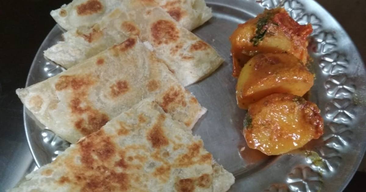 Khasta paratha Recipe by Sravasti Bhattacharya - Cookpad