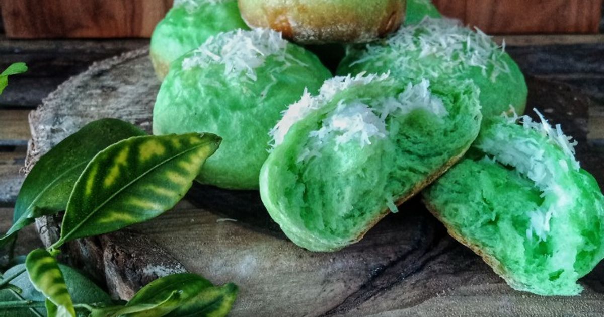 Resep Roti Pandan Kelapa Mini No Ulen No Oven oleh iiswatizain - Cookpad