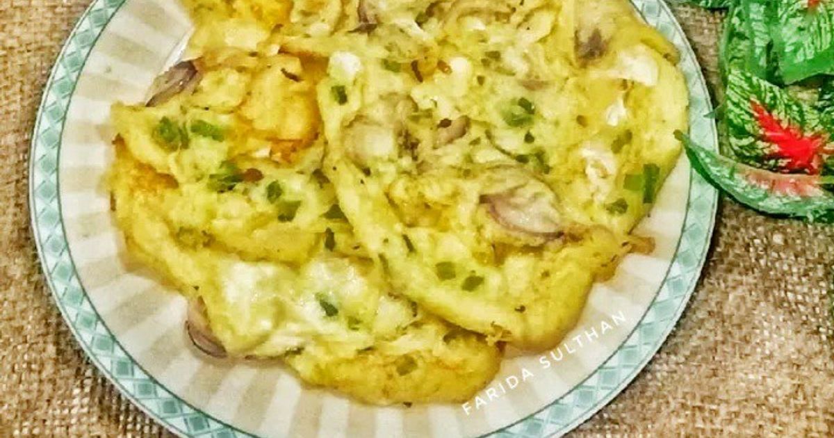 Resep Telur Dadar Bombay oleh farida Sulthan 🇮🇩 (IG. Malika02782) - Cookpad