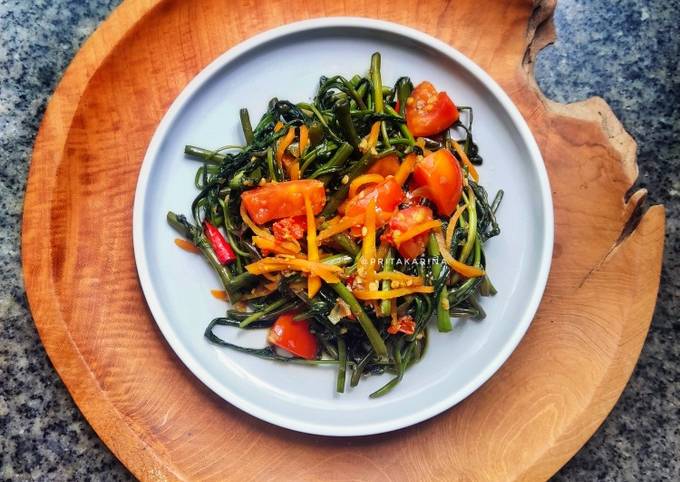 Resep Tumis Kangkung Terasi Oleh Prita Karina Cookpad