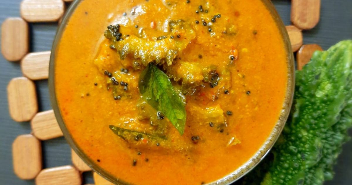 Pavakkai /Bitter Gourd Pitlai Recipe by Muniswari.G - Cookpad