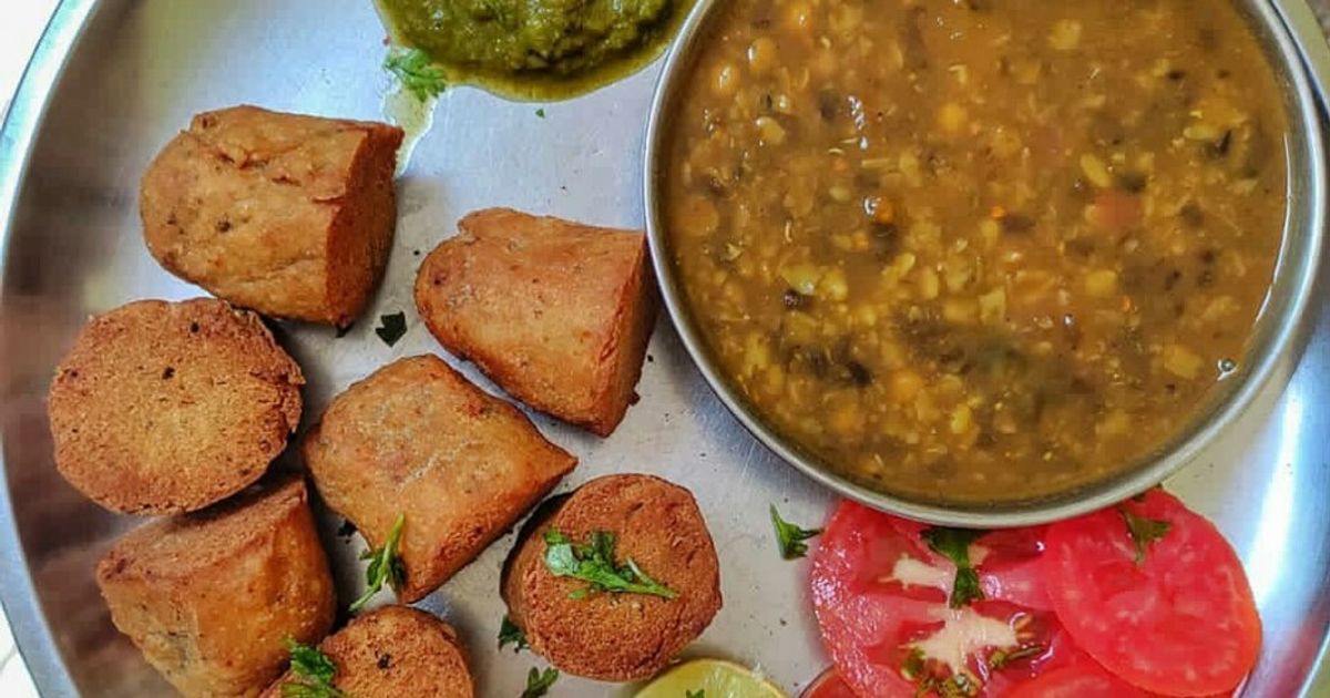 Dal Bati Recipe|Rajasthani Dal Bati Churma Recipe Recipe by Priya Jain ...