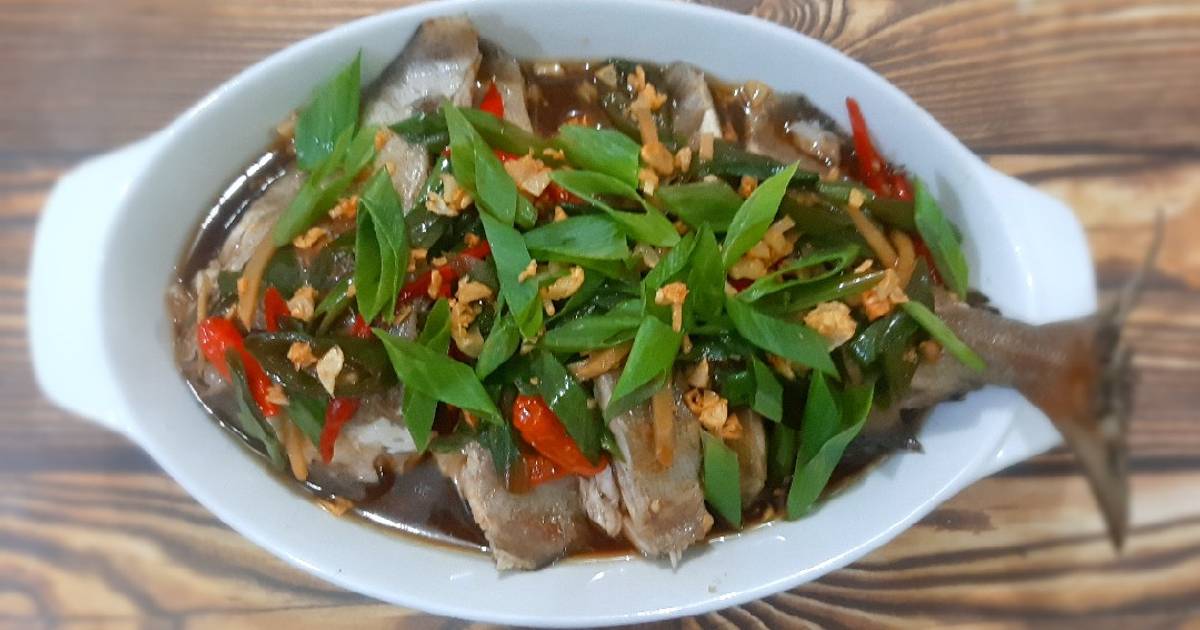 Resep 241. Steam Ikan Dorang oleh tehitaa - Cookpad