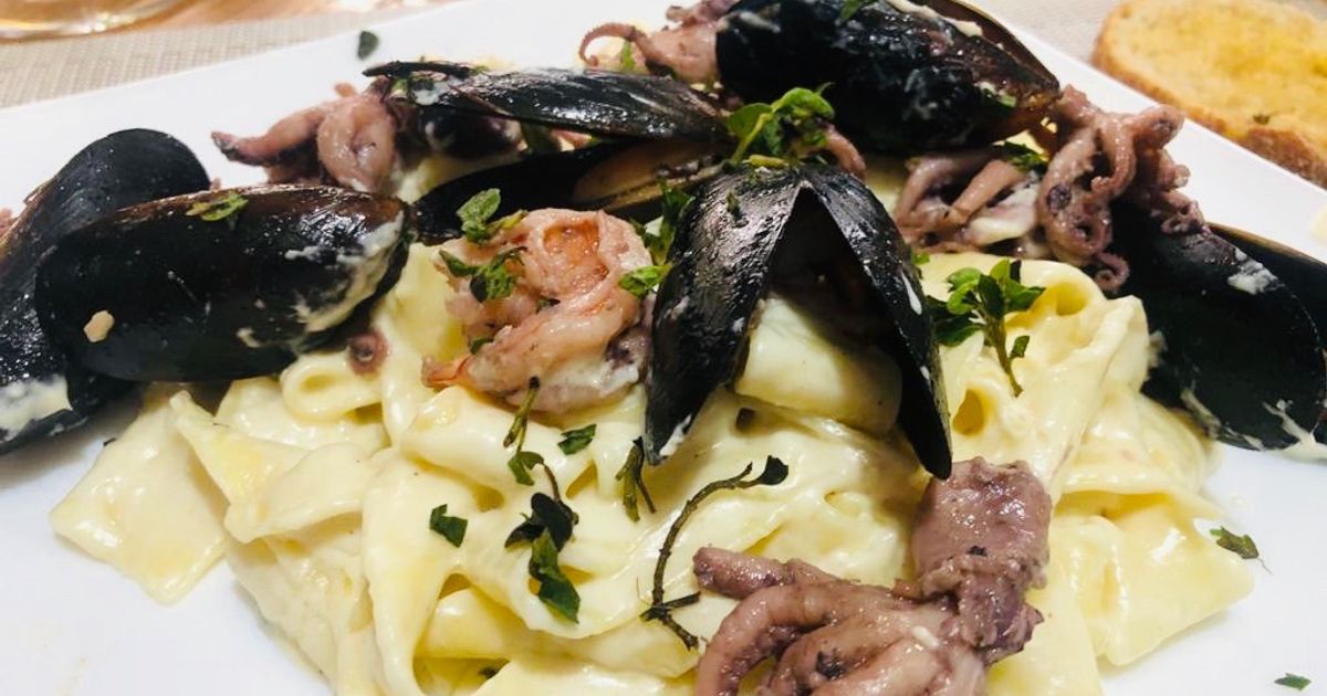 Pasta De Mariscos Di 4 Quesos Al Estilo Sonorense Receta de VÍCTOR ...