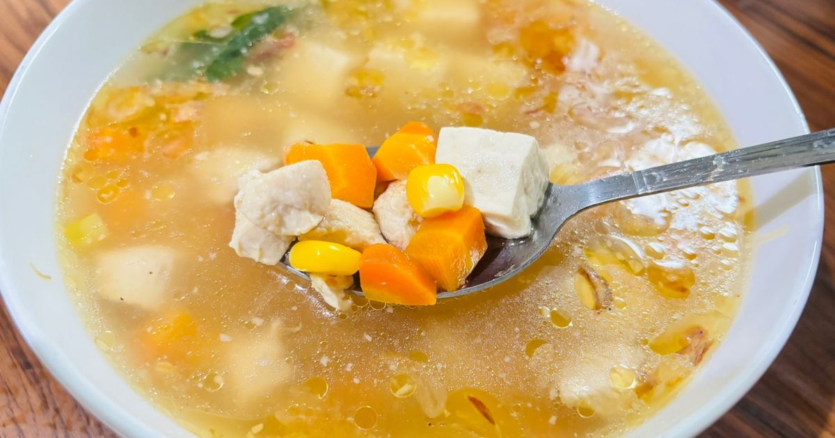Resep soup tahu sehat rumahan enak dan mudah - Cookpad