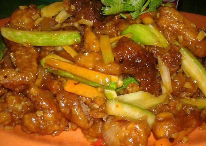Resep Ayam crispy saus pedas manis oleh Musyrifah Prasetiyo - Cookpad