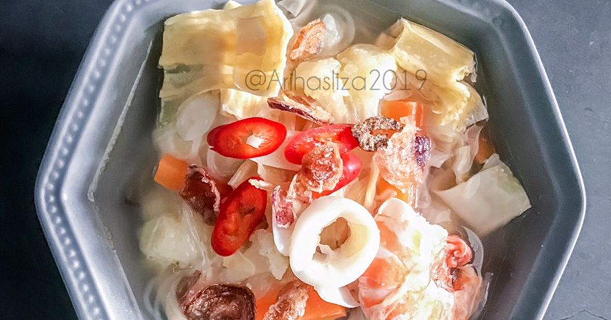 Resipi Sup Sayur Fucuk oleh arihasliza ariffin - Cookpad