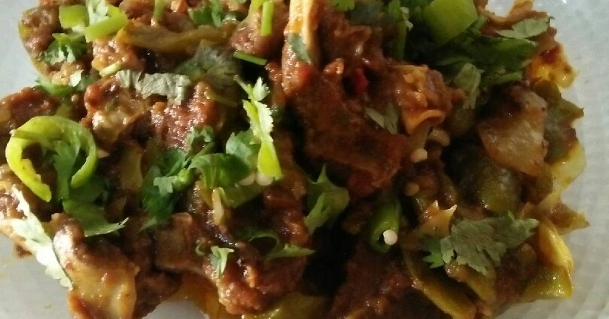 Mutton With Capsicum and Cabbage Recipe by maria Tasawer - Cookpad
