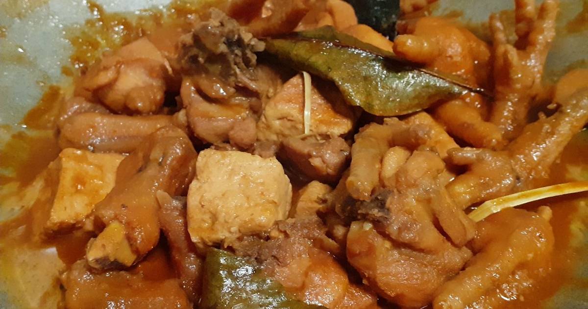 Resep Semur pedas ayam ceker oleh Fitri - Cookpad