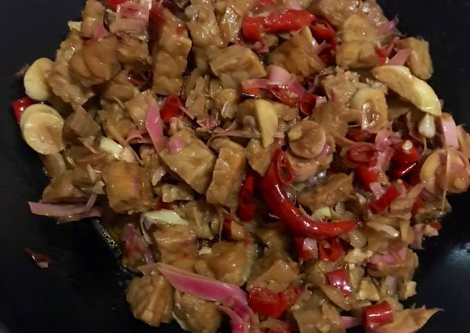 Resep Oseng tempe kecombrang ikan asin jambal roti oleh Vivian - Cookpad