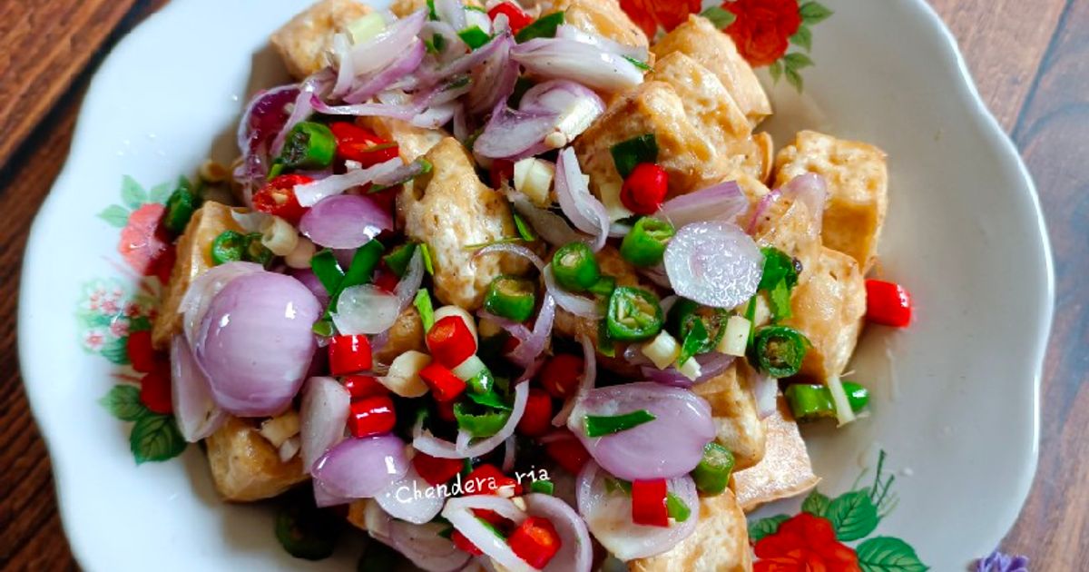 Resep tahu bali pedes rumahan enak dan mudah - Cookpad