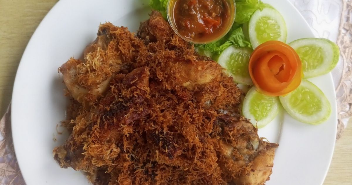 Resep Ayam Serundeng oleh Indah Tuwiarsih - Cookpad