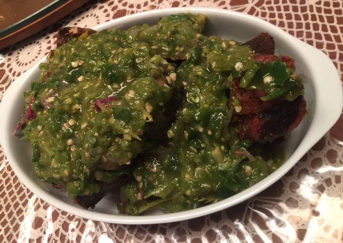 Resep Lele Goreng Cabe Hijau oleh Yen Nie Soe - Cookpad