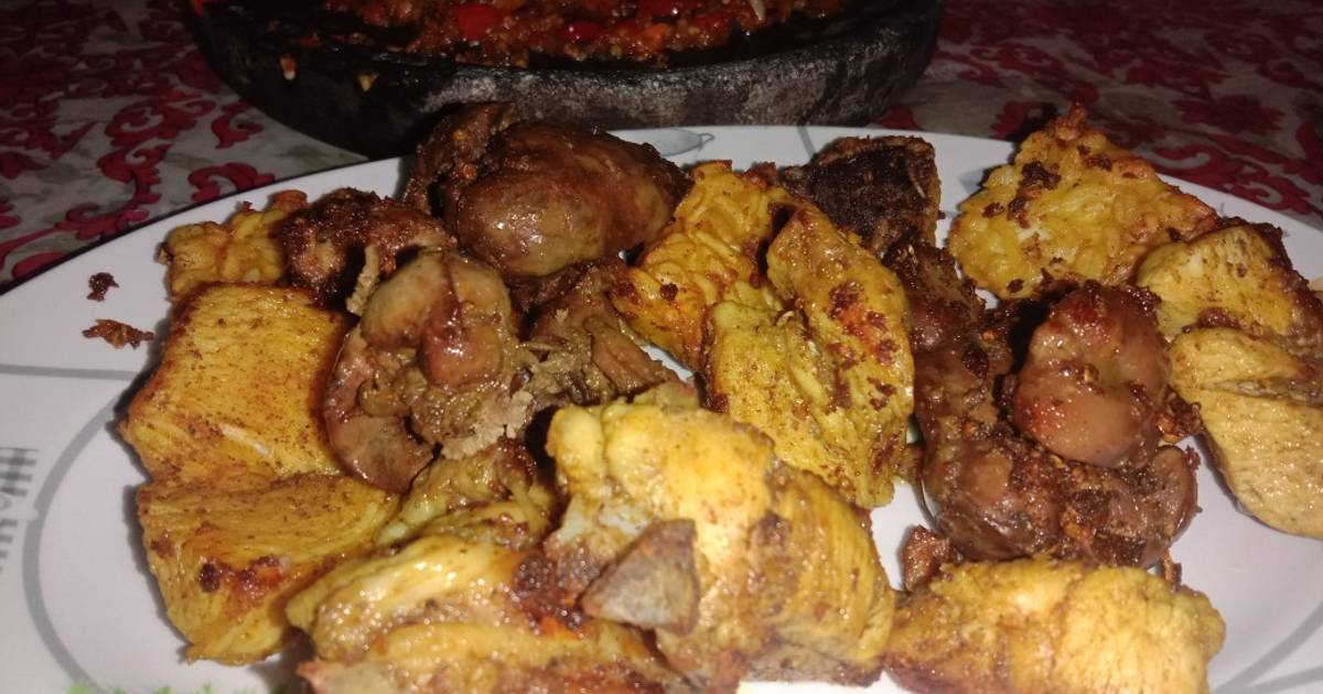 46 resep penyetan jeroan enak dan mudah - Cookpad