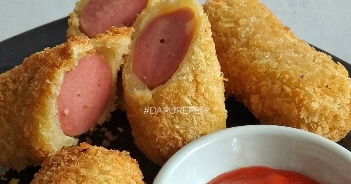 Resep Mini Corn Dog Sosis oleh Febriyana | IG: @febbriyana - Cookpad