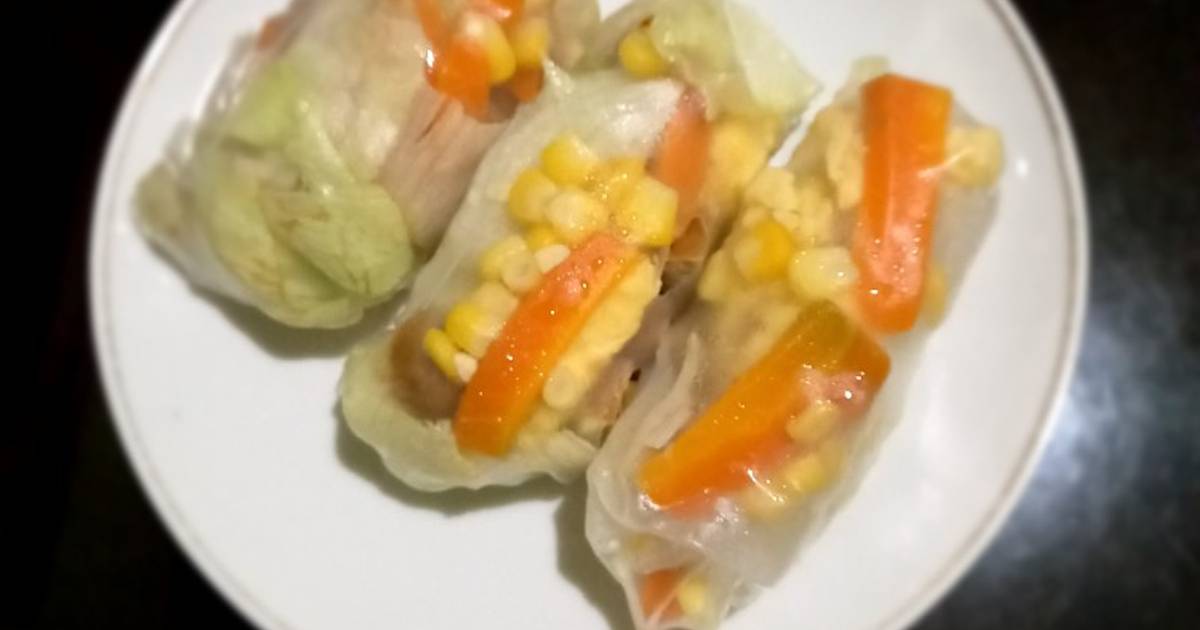 54 resep salad sayur rice paper enak dan mudah - Cookpad