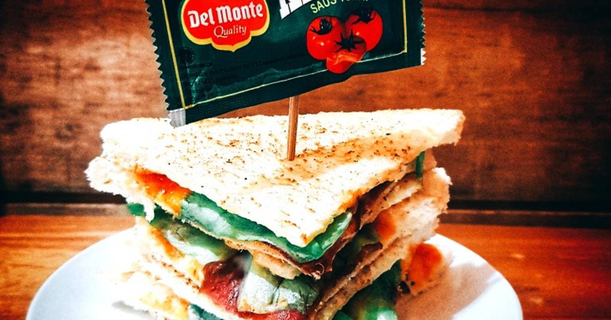 Resep Sandwich Isi Smoked Beef oleh Ikasoerya - Cookpad