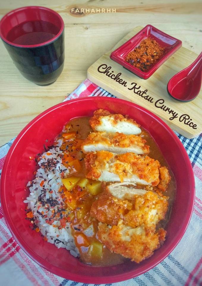 Resep Chicken Katsu Curry Rice Ala Marugame Udon oleh Farhah - Cookpad