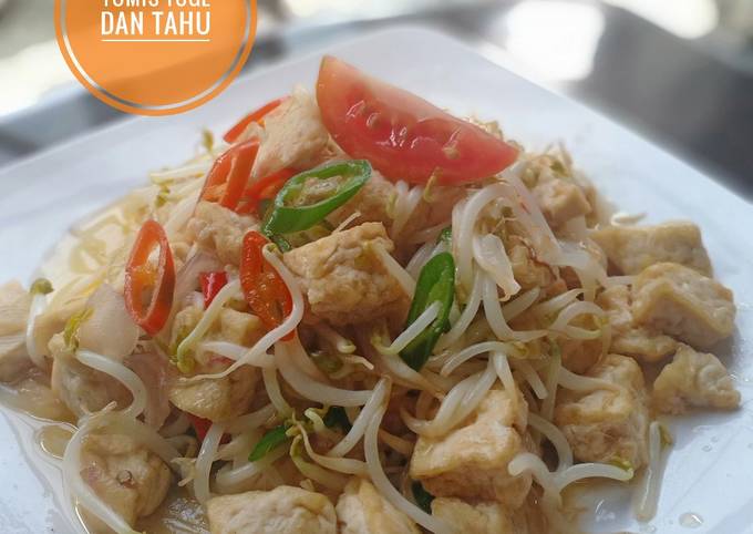 Resep 40. Tumis Toge dan Tahu oleh Rini Marcello - Cookpad