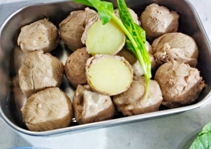 Resep Meatball Potato Penahan Lapar Biar Siang Tetap Bugar oleh Dian ...