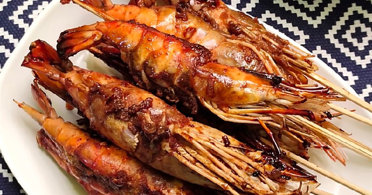 Resep Sate Udang Galah Bakar Madu oleh Airachman - Cookpad