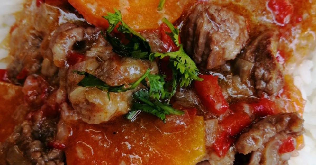 Carne de res estilo goulash carne húngara - 7 recetas caseras- Cookpad