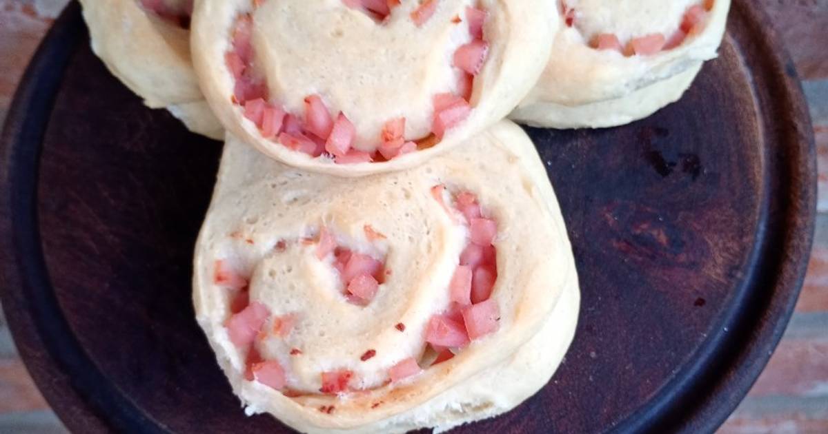 Pancitos de jamón Receta de Vicky Ardino 🌹- Cookpad