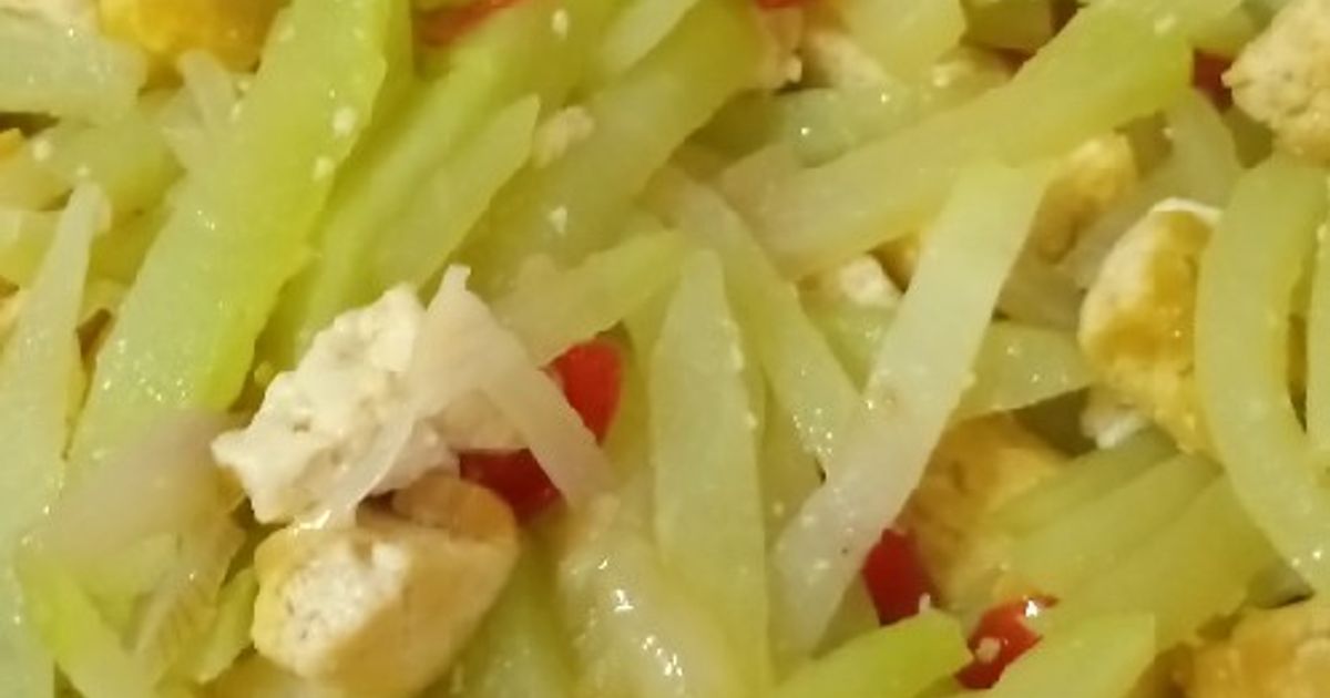 Resep oseng labu siam rumahan enak dan mudah - Cookpad