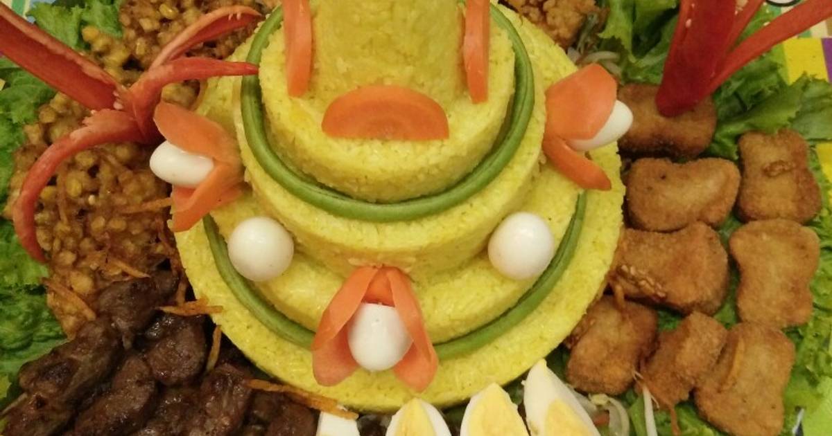 290 resep nasi tumpeng simple magiccom enak dan mudah - Cookpad