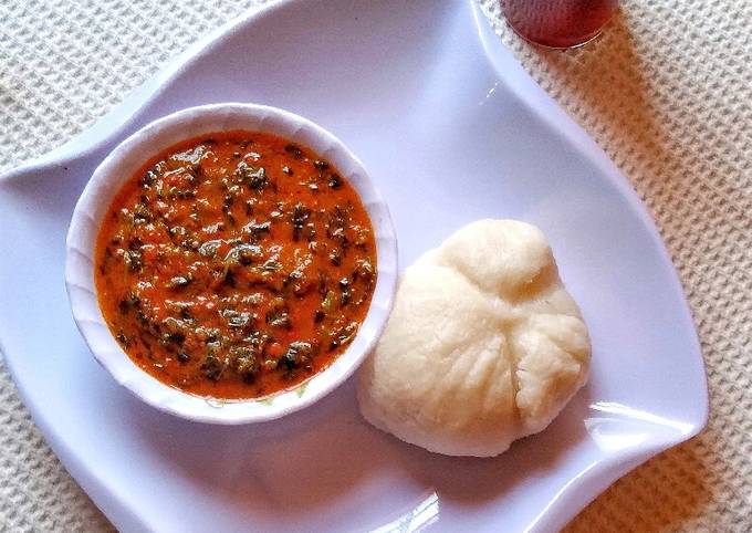 Tuwon shinkafa da miyar geda Recipe by Augie's Confectionery - Cookpad