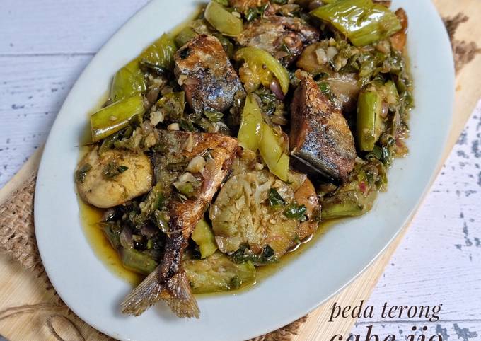 Resep Peda terong cabe ijo oleh Susi Agung - Cookpad