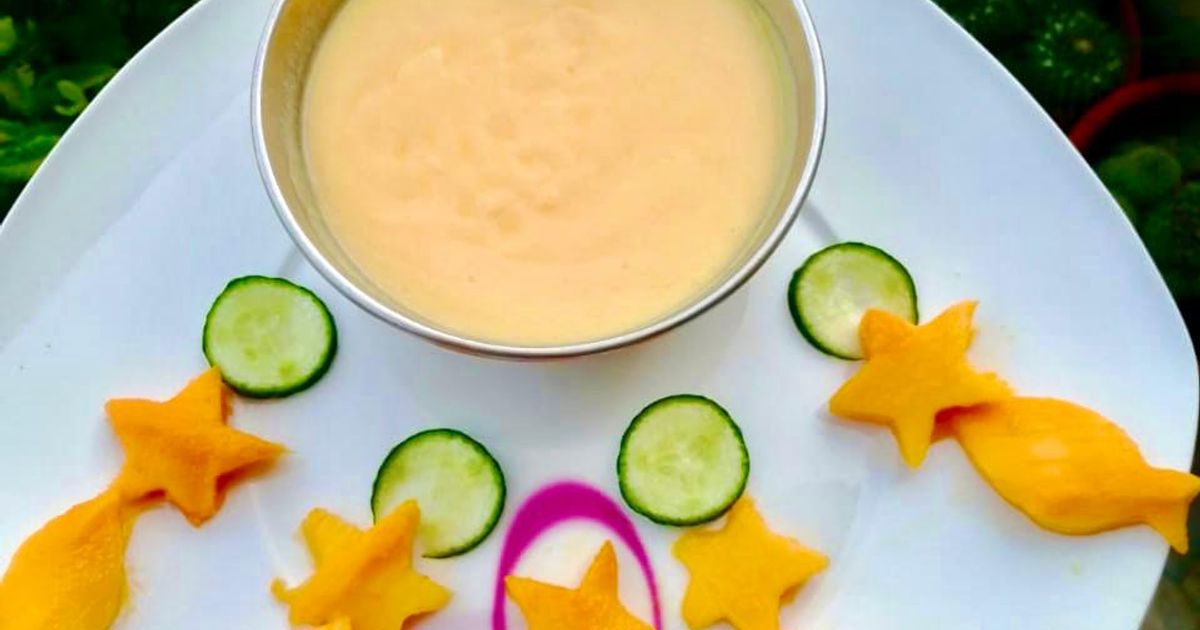 Mango Yoghurt Recipe by Zainab Aftab - Cookpad
