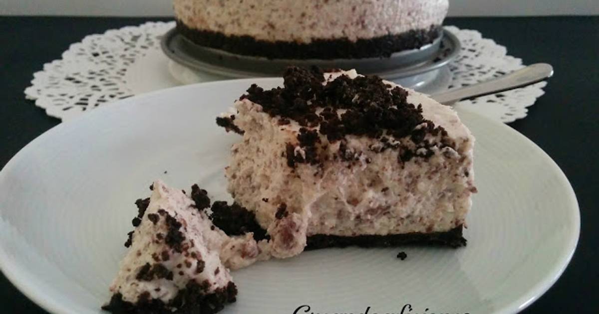 Cheesecake frío oreo - 10 recetas caseras- Cookpad