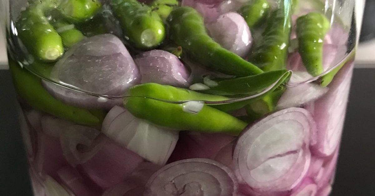 Resep cabai rawit dan bawang merah rumahan enak dan mudah - Cookpad