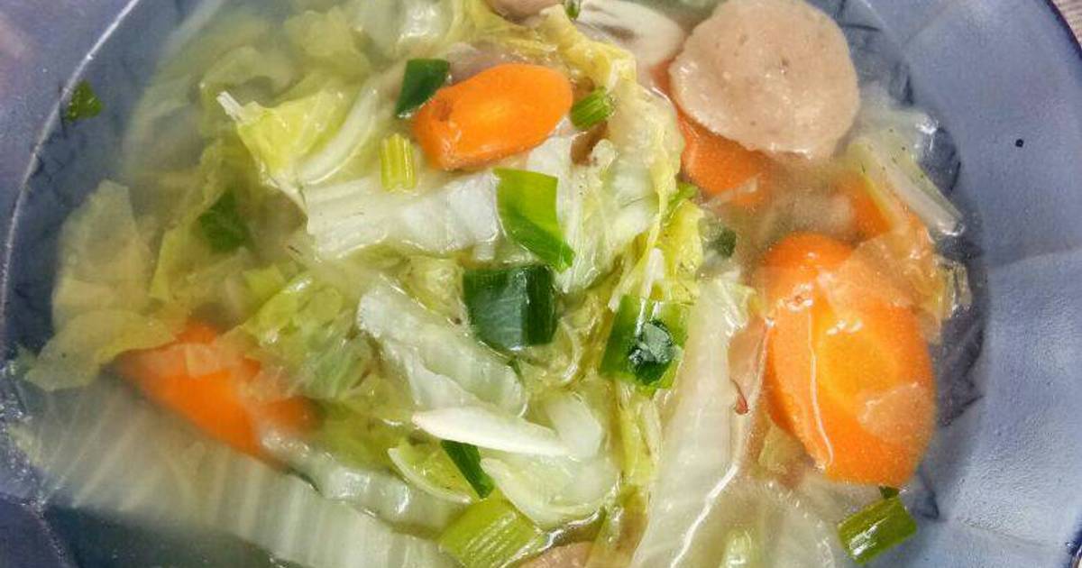 Resep Sop sawi putih (samho) oleh Cumi Bogoh Ka Cami - Cookpad