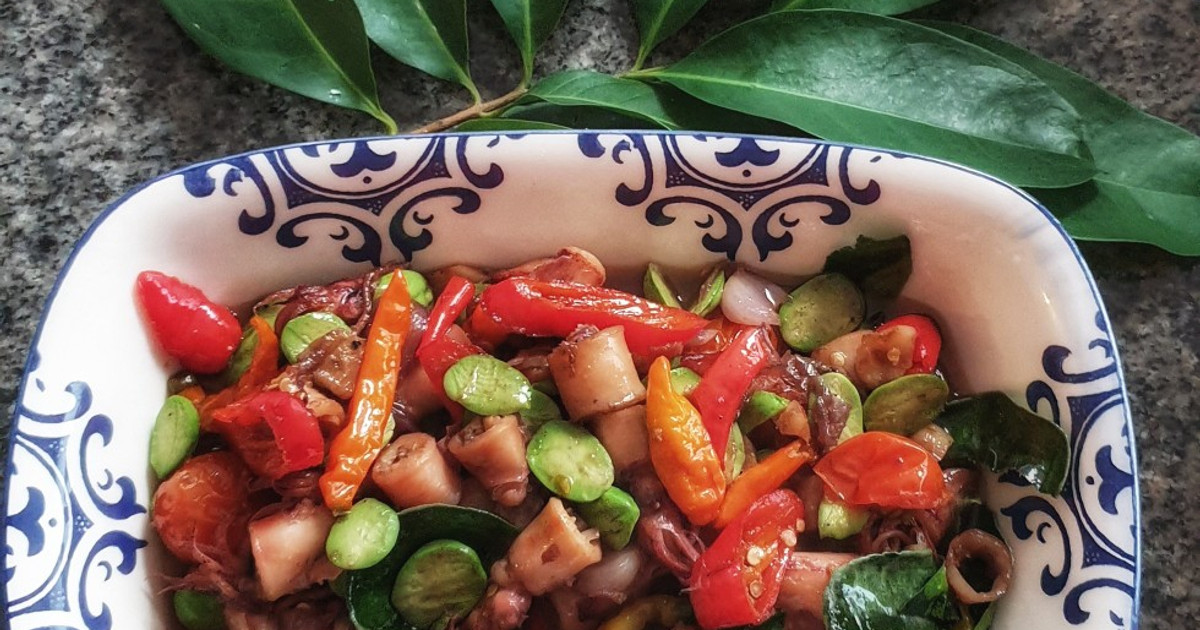 Resep Cumi Asin Pete oleh MD's Kitchen - Cookpad