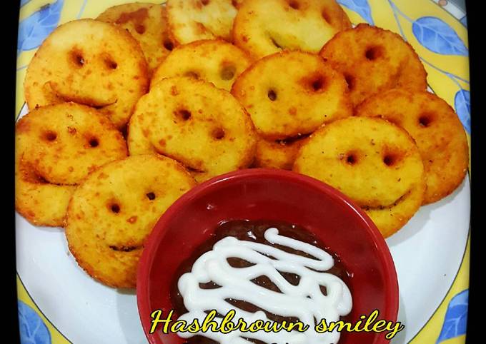 Resep Hash brown smiley oleh Winny Affiany - Cookpad