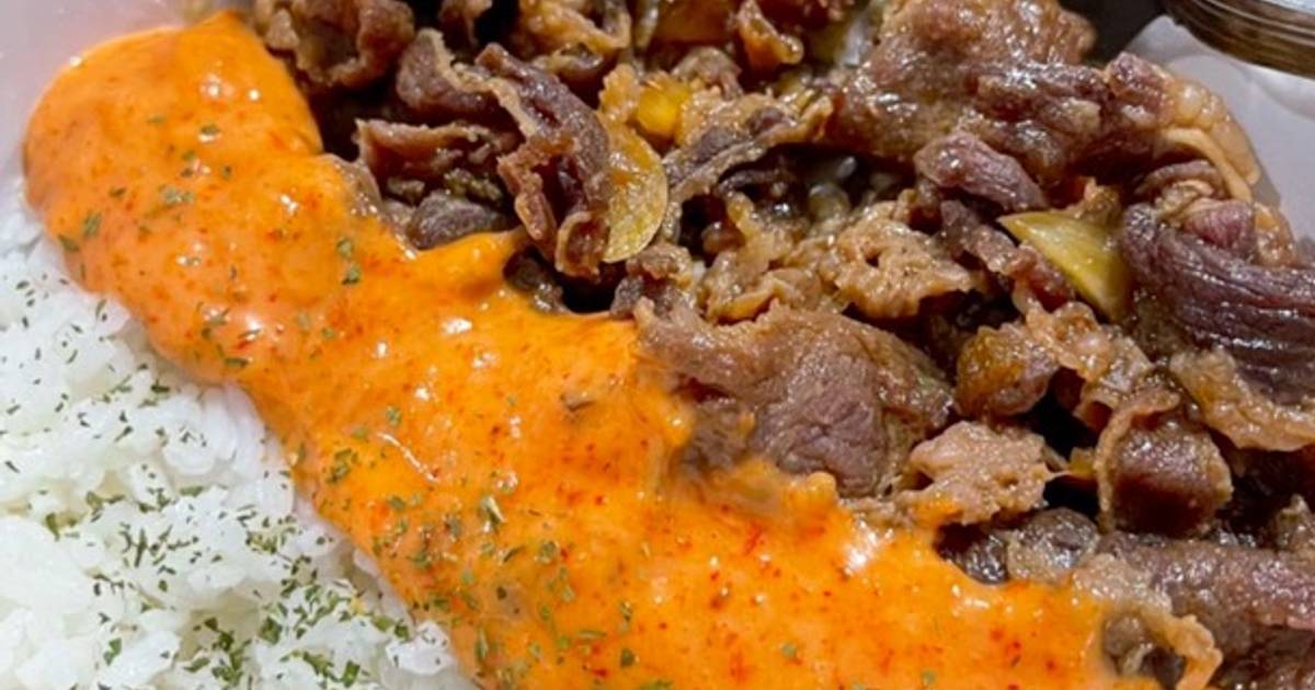 783 resep nasi mentai daging enak dan mudah - Cookpad