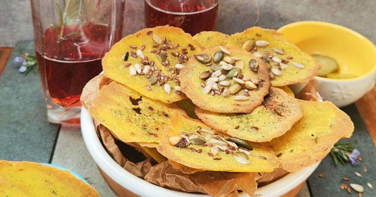 Rice Flour Chips With Flavoring Recipe By Paola Catalano