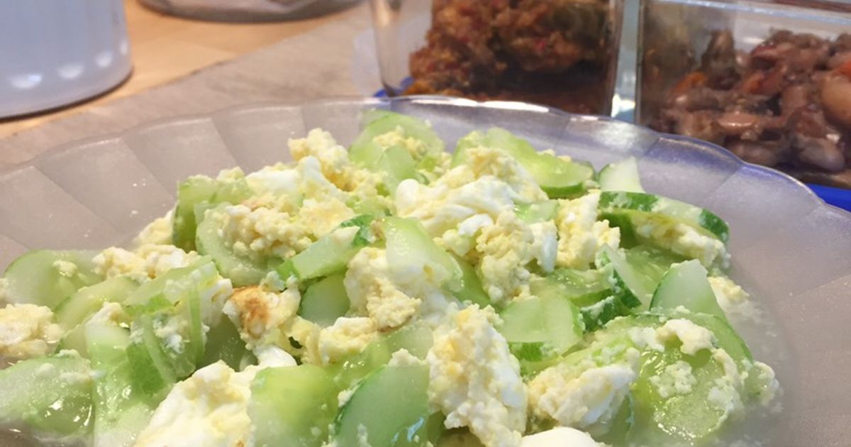 Resep Sayur Timun Telor oleh Anggina Simatupang - Cookpad