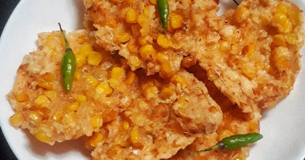Resep Bakwan jagung crispy oleh NanaKannisa - Cookpad