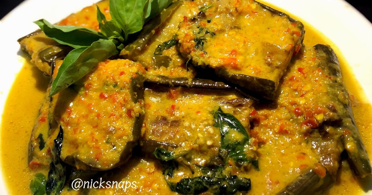 Resep Poki Poki Santan (Terong Kuah Santan) oleh Enik Sulistyawati ...