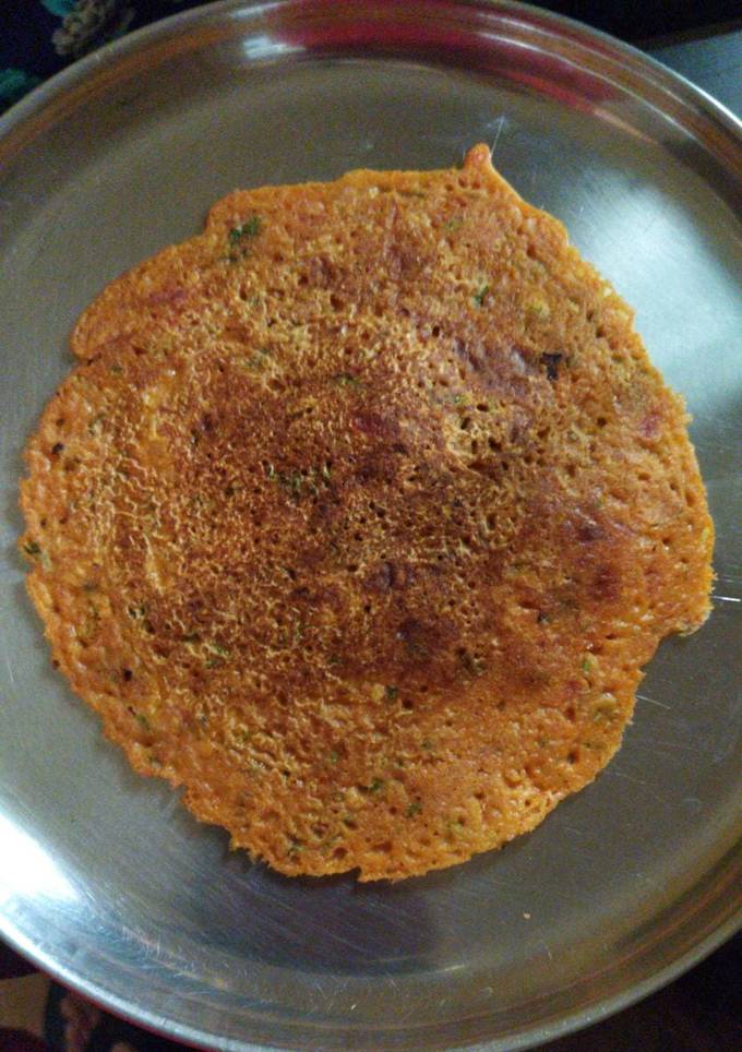 बेसनाचे धिरडे (besan dhirde recipe in marathi) रेसिपी Rutuja Tushar ...